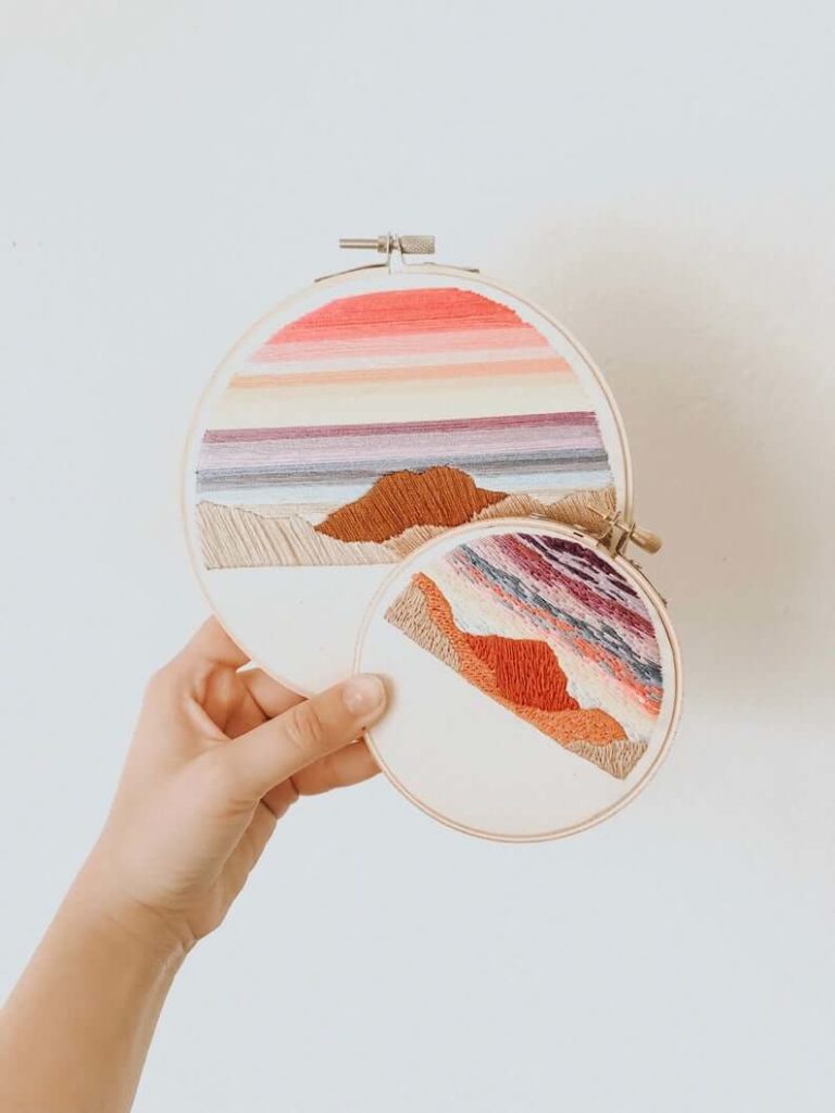 SundayMorningsShop - Landscape Inspired Embroidery Kits and Patterns ...